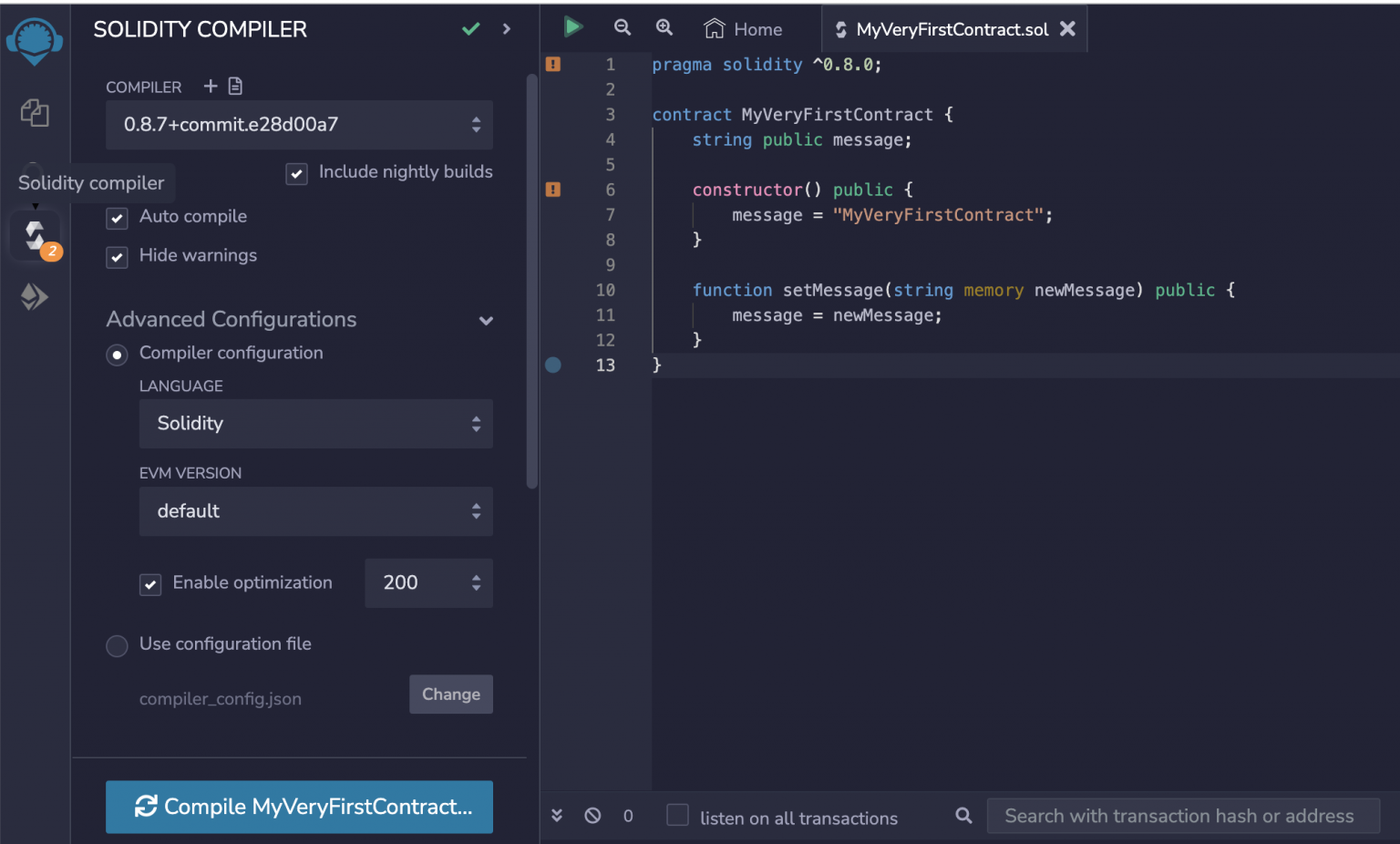 How to Write a Smart Contract on Ethereum and Solidity - WeSoftYou